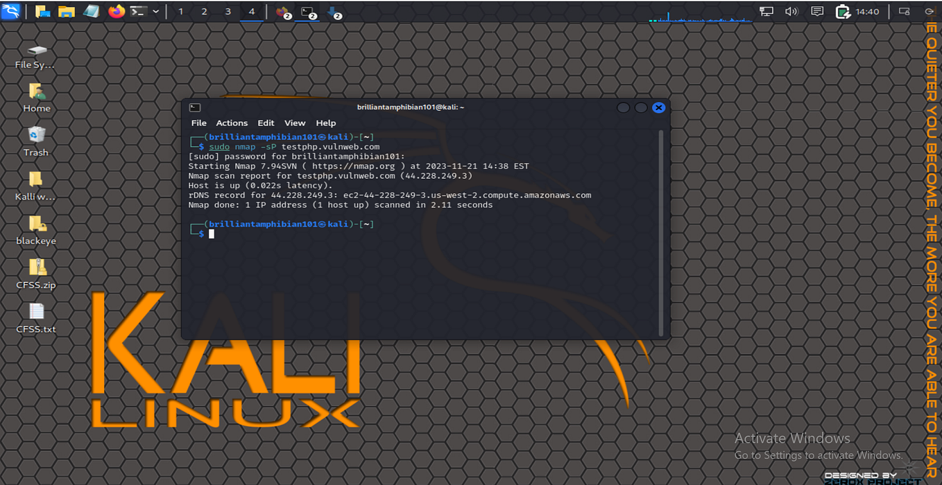 Vulnerabilities scanning: vulnerability scan on the Metasploitable ...