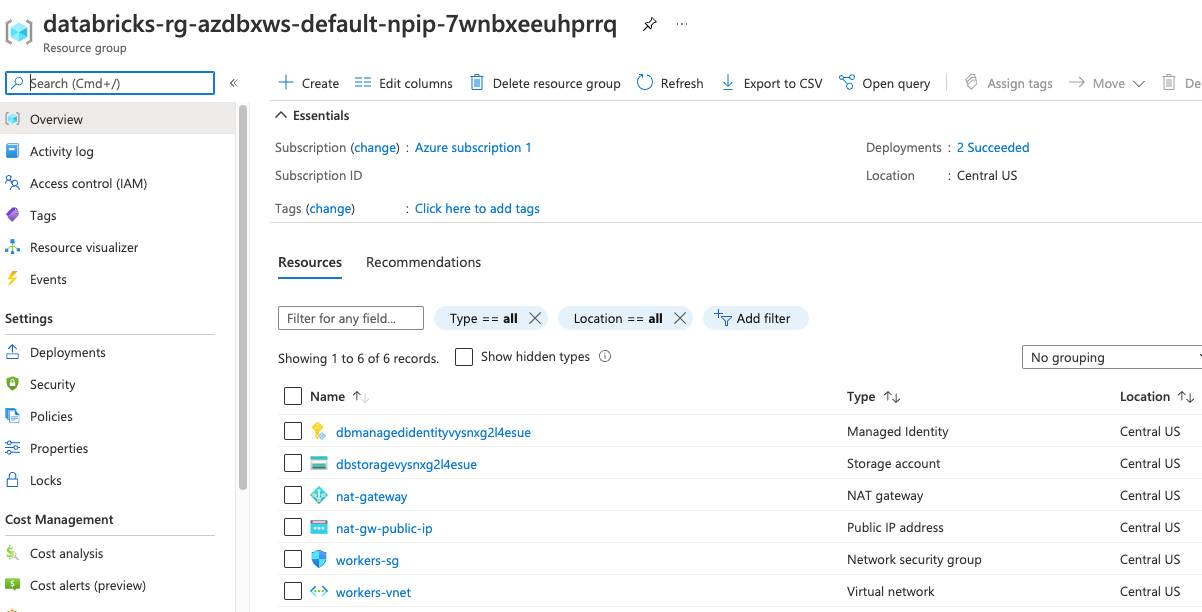 Secure network infrastructure for Azure Databricks workspaces (Part 1 ...