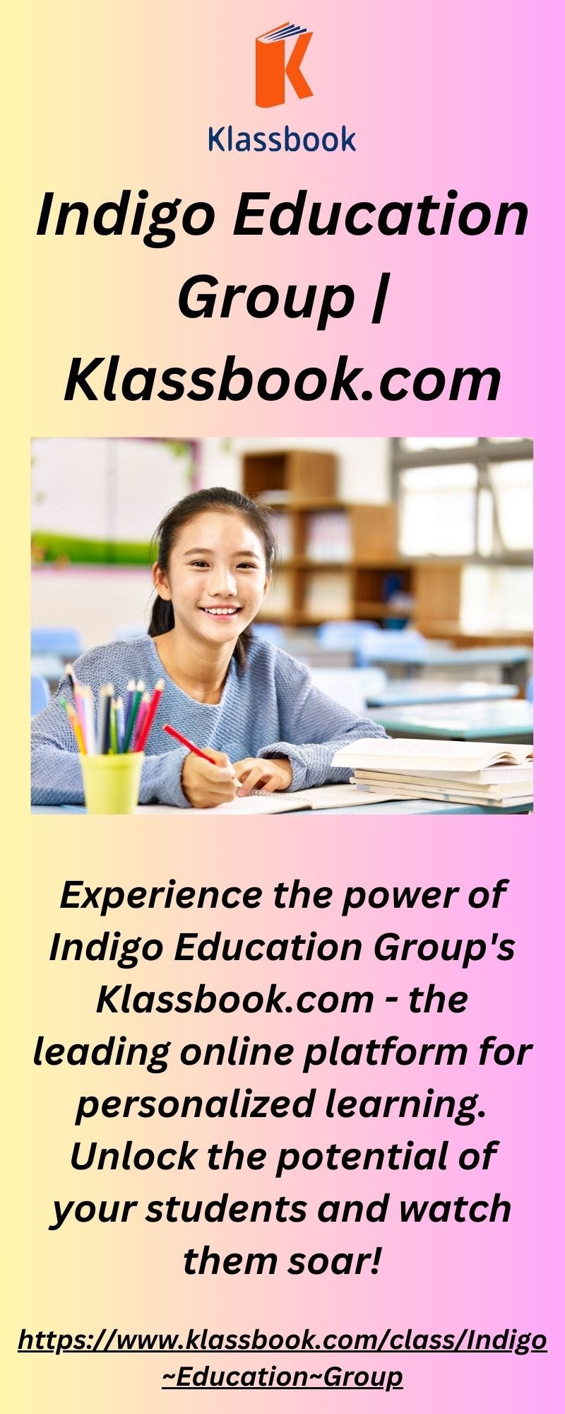 Indigo Education Group | Klassbook.com - Klassbook - Medium