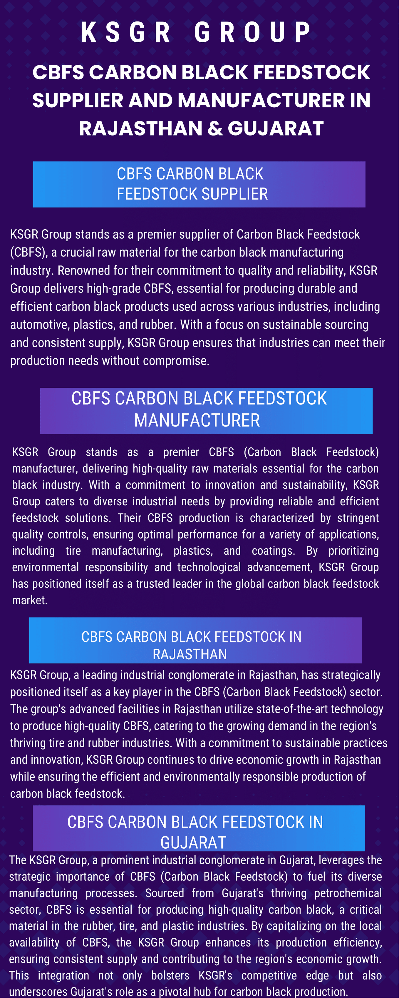 CBFS Carbon Black Feedstock. KSGR Group: Your Trusted CBFS Carbon… | by ...