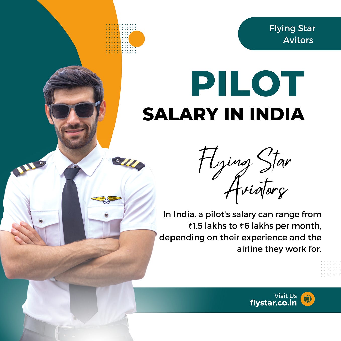 Exploring Airline Pilot Salary in India: Insights from Flying Star Aviators | by Flystar ...
