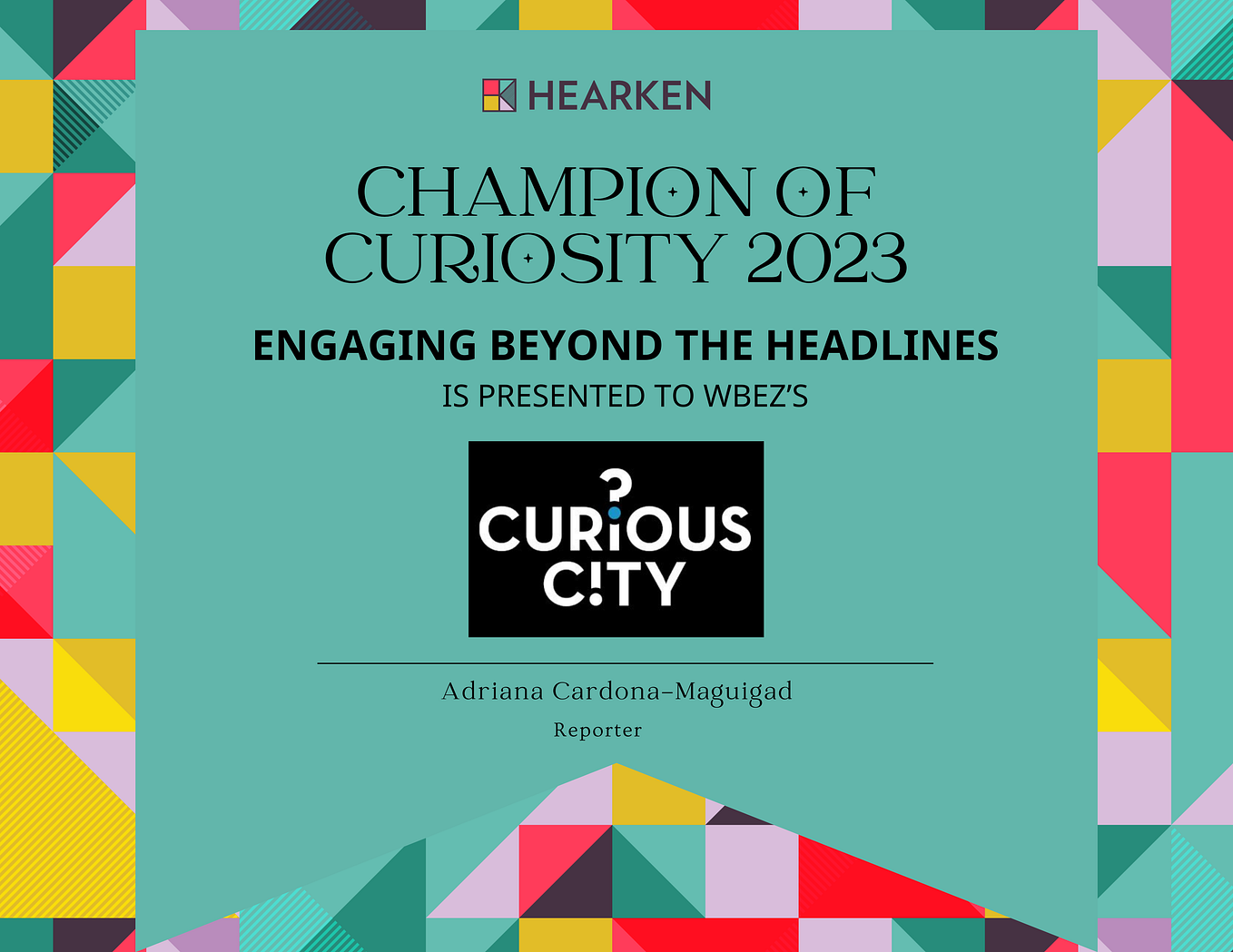 Editorial: Champions of Curiosity Awards 2022 | by Jennifer Brandel ...