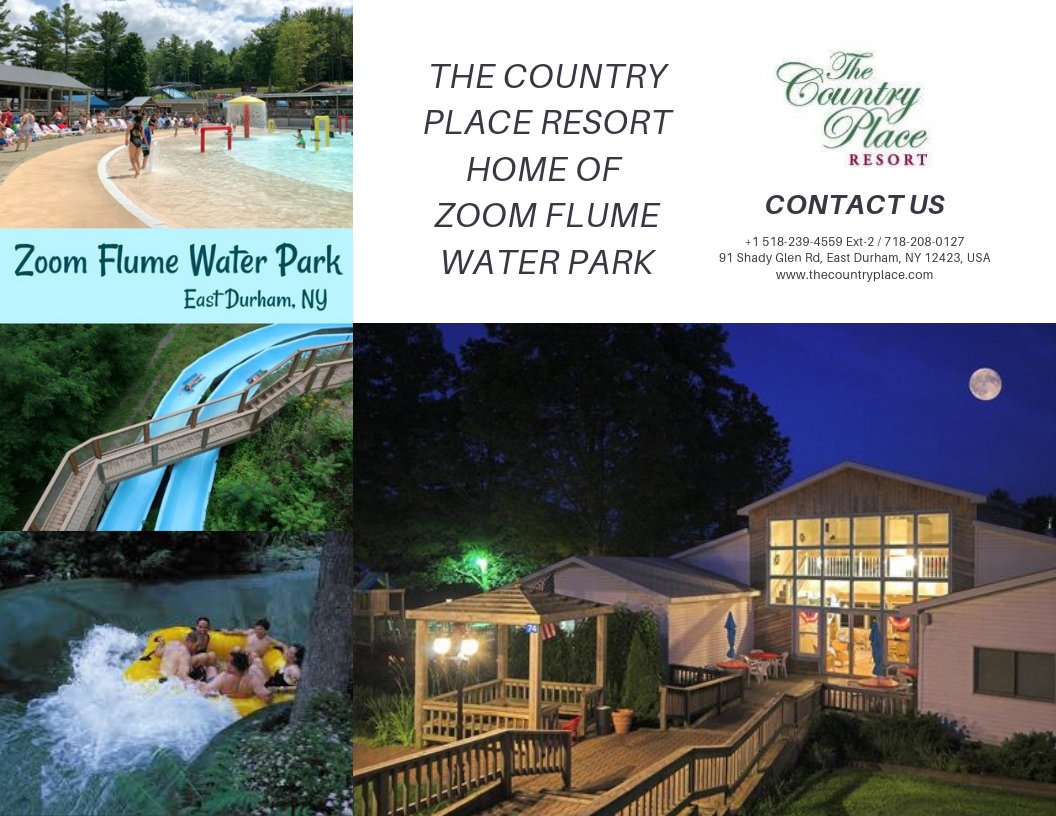 Family Fun At The Country Place Resort Home Of Zoom Flume Water Park ...