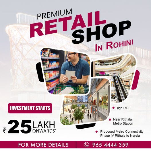 Book Retail Space in Commercial Migsun Rohini Delhi Project | by Vishal Gaur | Aug, 2023 | Medium