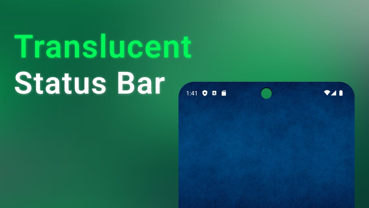 Different ways to change the color of Status bar and Navigation bar in ... Different ways to change the color of Status bar and Navigation bar in ...