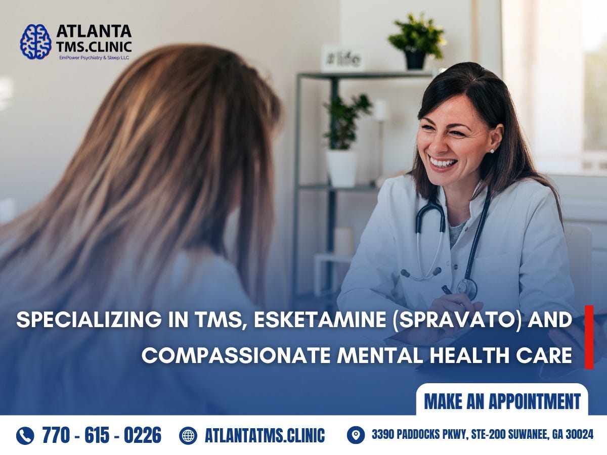 Mental Health Care with TMS and Esketamine (Spravato) Expertise - Empower Psychiatry & Sleep LLC ...