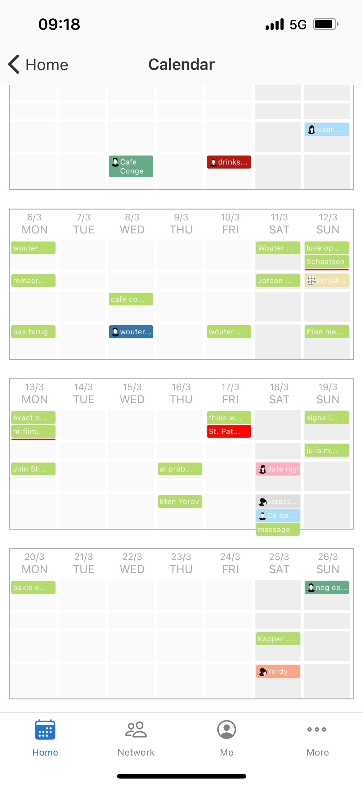 Product Concepts, Features and Flows | by People Calendar app - the ...