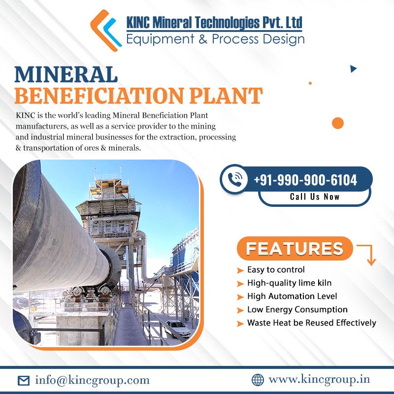 Rotary Kiln — Kinc Group - Kinc Mineral Technologies Pvt. Ltd - Medium