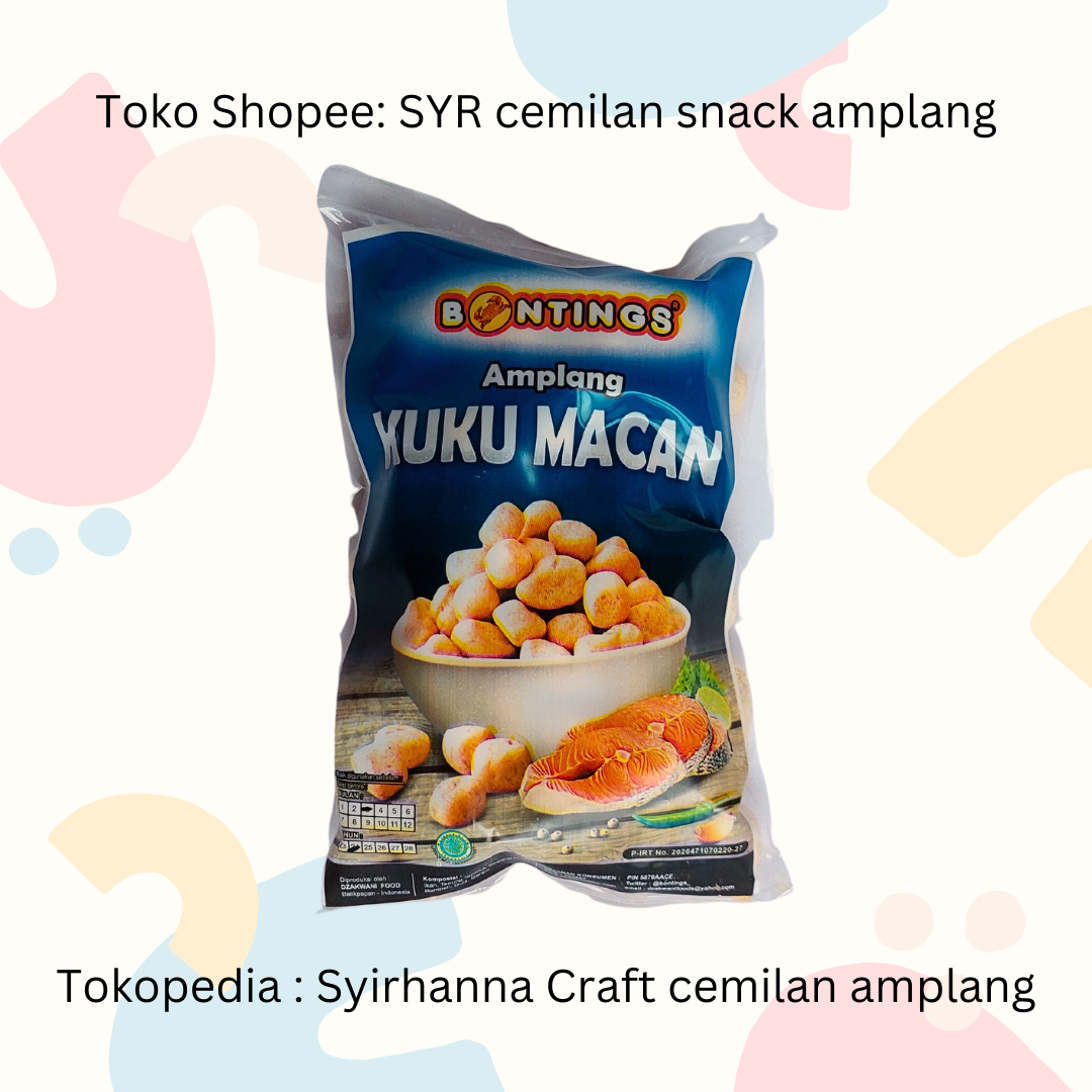 100 GRAM AMPLANG CEMILAN KHAS KALIMANTAN RASA ORIGINAL IKAN TENGIRI ...