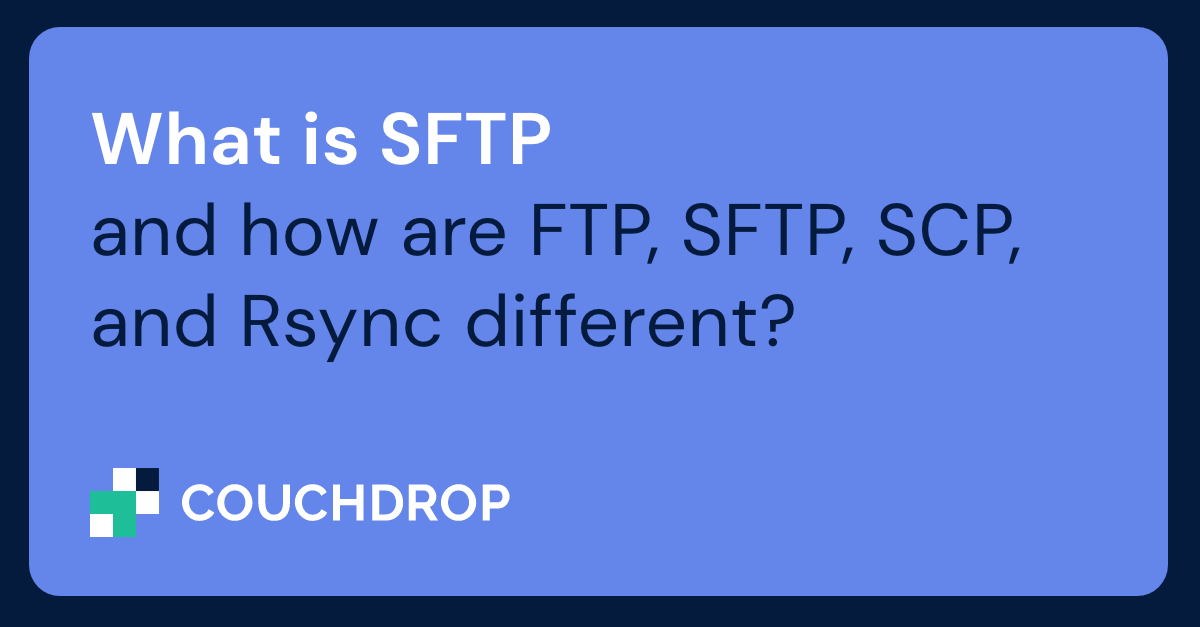 SFTP: Encrypting or Decrypting Files with PGP | by Couchdrop | Couchdrop | Medium