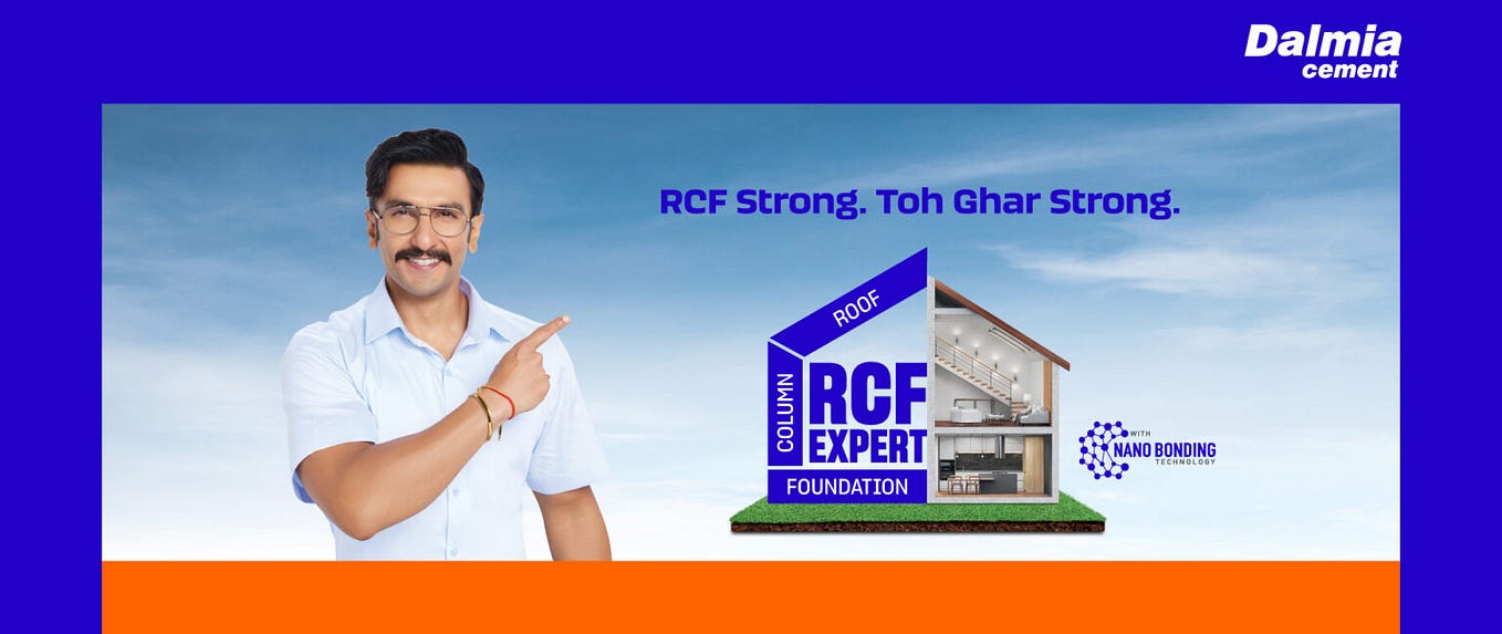 Ranveer Singh Promotes Dalmia Cement’s RCF Expertise | by Akashdeep ...