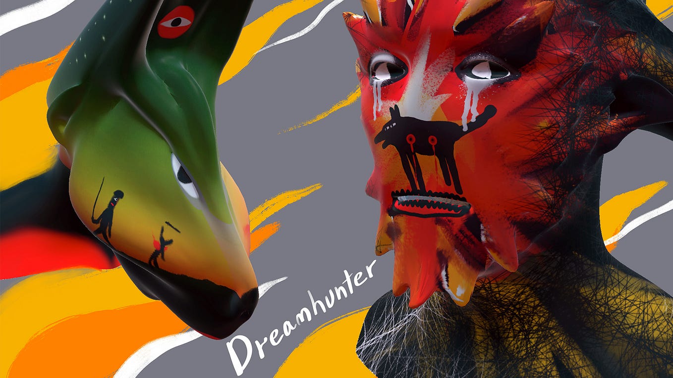 Dreamhunter. Dreamhunters are dreamverse creatures… | by Levan ...