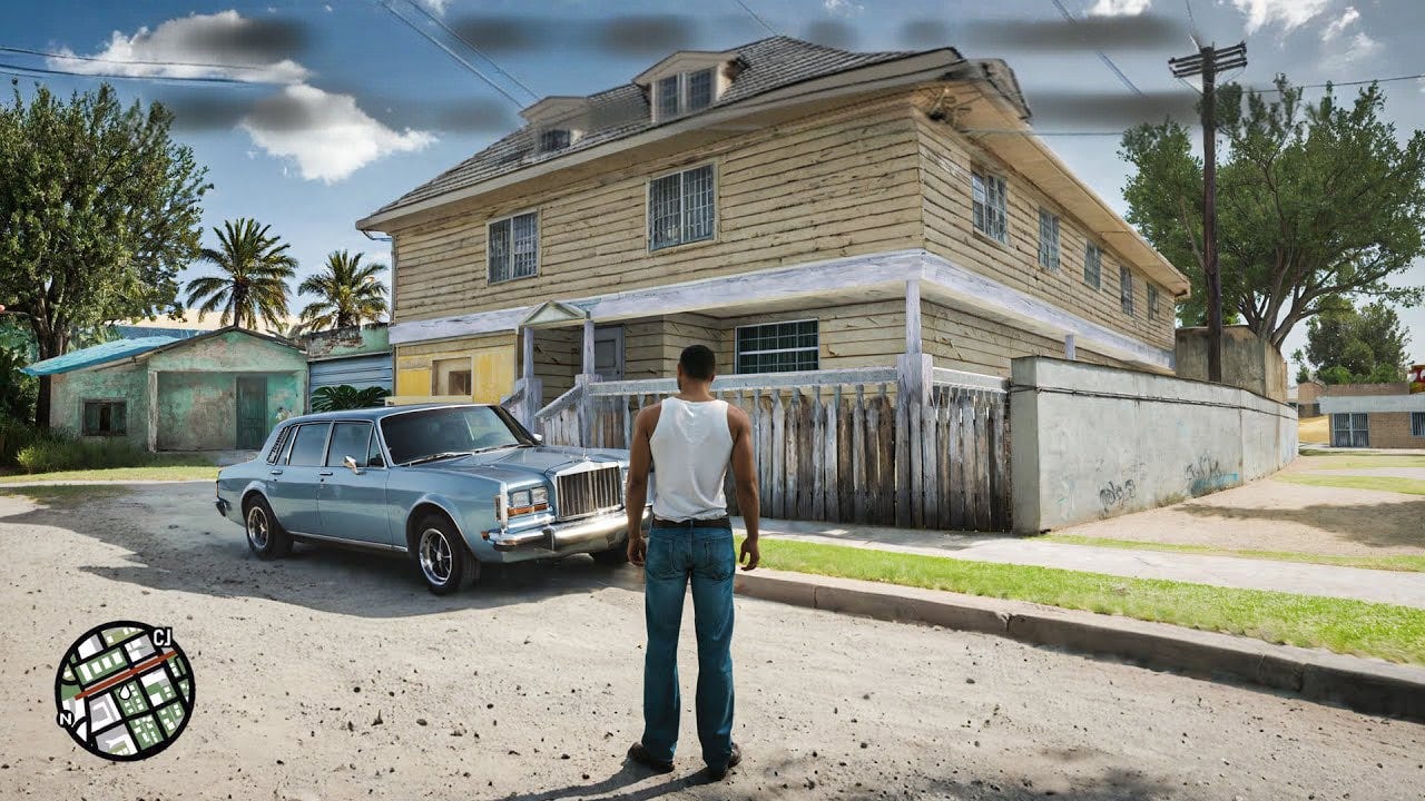 GTA San Andreas: ENB Mod | Graphics Remastered | For Low End PC ...