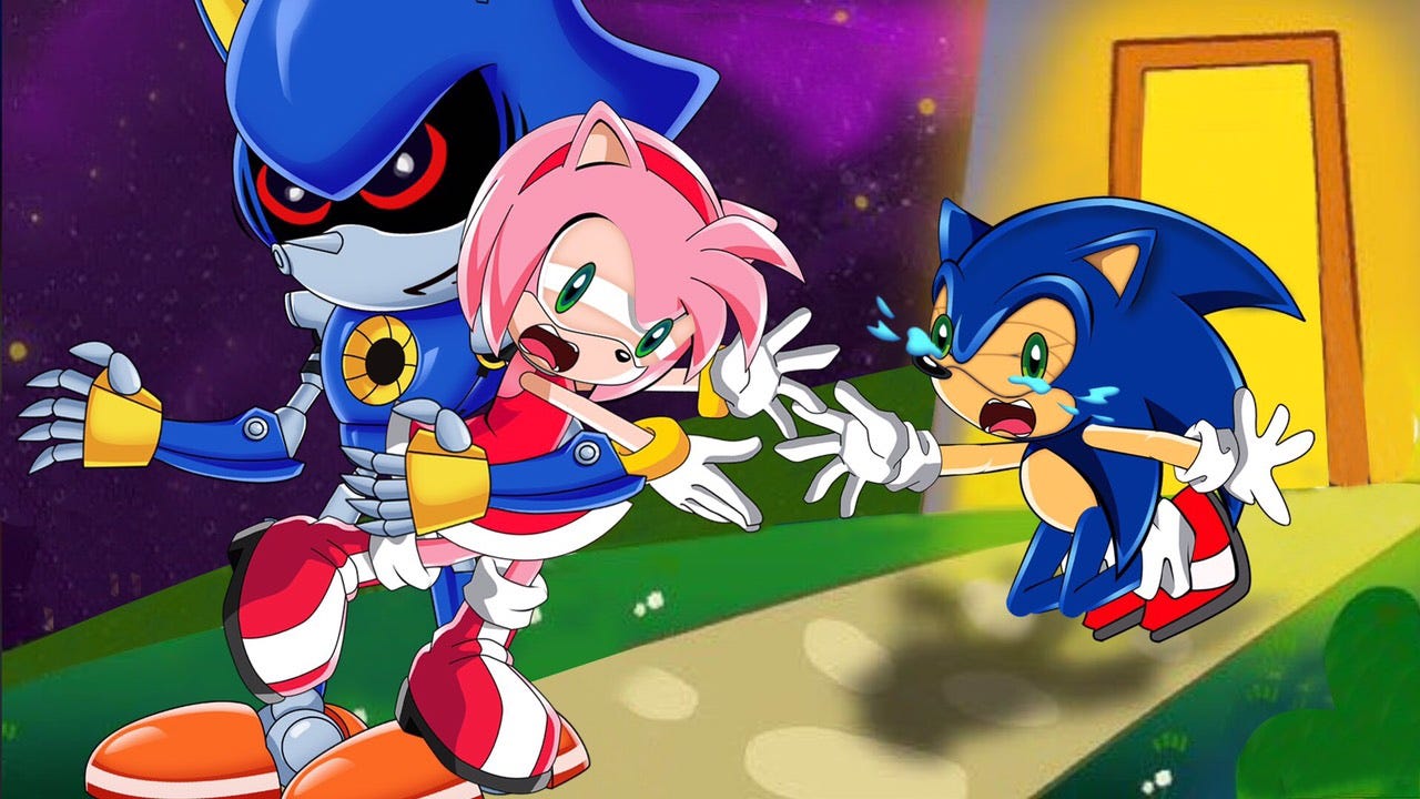 Sonic X Sonic And Amy