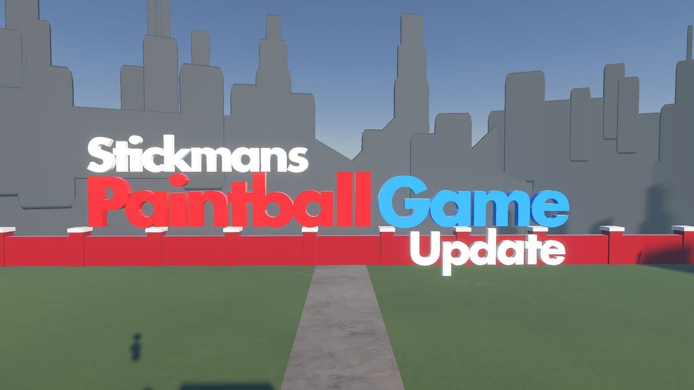 Stickman Paintball Game: SOLAR ECLIPSE EVENT - Stickman - Medium