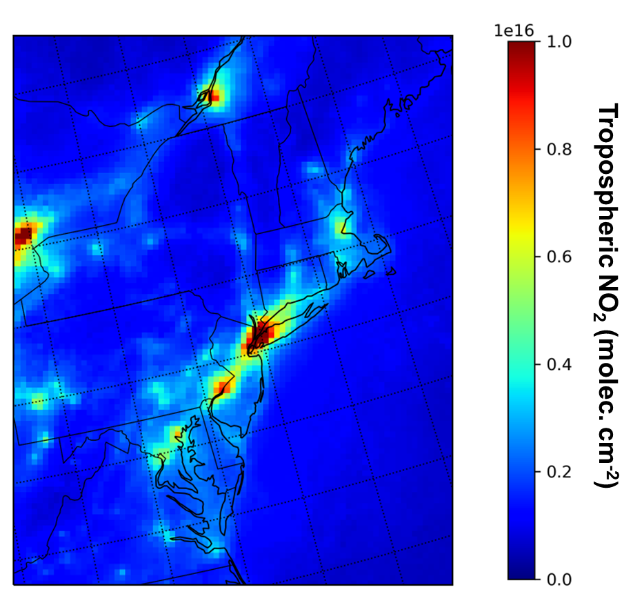 Visualizing TROPOMI data using JavaScript and Python | by Ronald Opio | Medium
