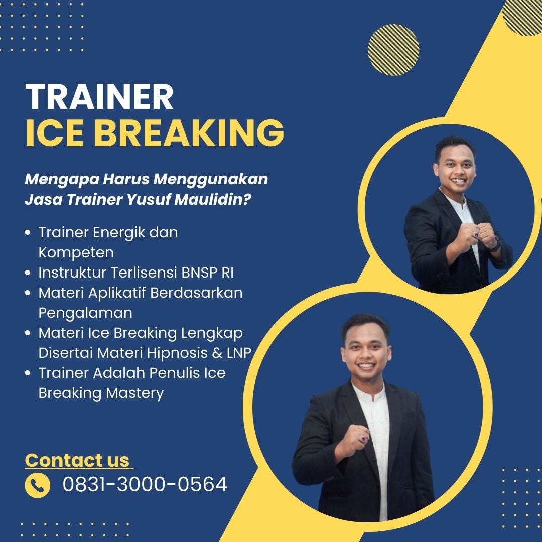 GOKIL, WA 0831–3000–0564, Trainer Ice Breaking Bandung ...