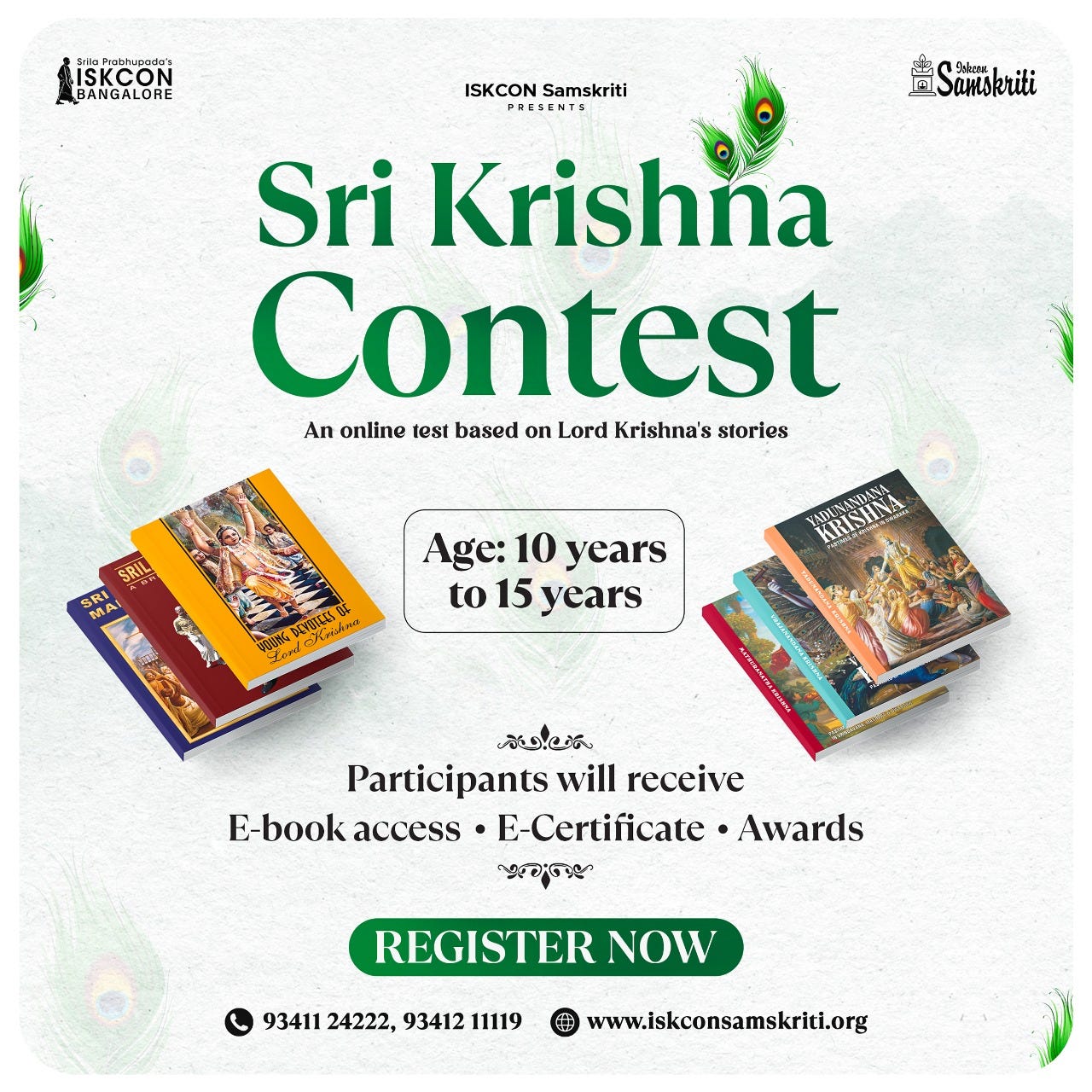 Hare Krishna! Weekend online classes exclusively for children, designed ...