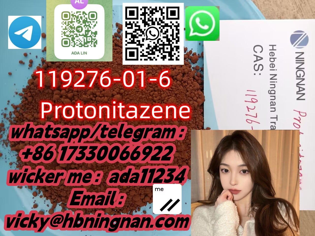 Free Sample 119276–01–6 Protonitazene (hydrochloride) - Iliu - Medium