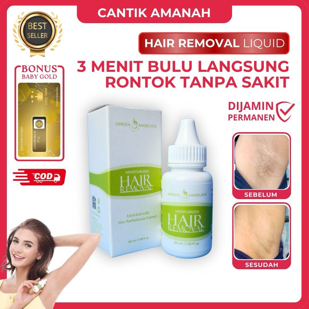 Hair Removal Liquid Perontok Bulu Permanen | by Cantikamanah | May ...