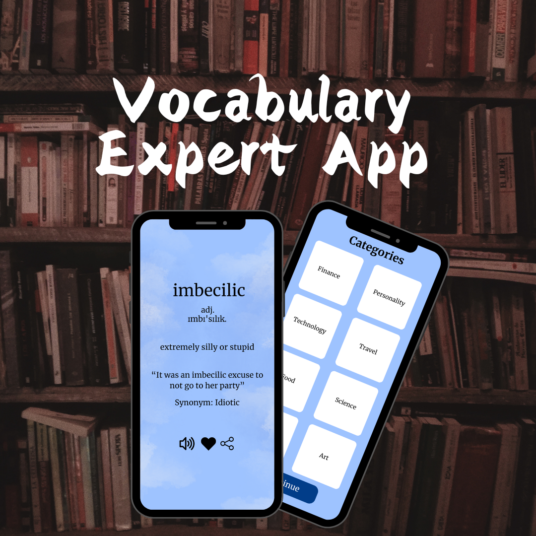 Our "Vocabulary Expert App" is a great app to learn English words daily ...