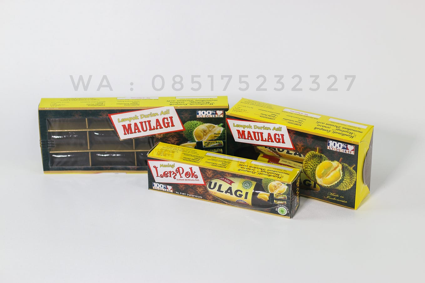 WA +6285175232327 lempok durian - Lempok Durian Maulagi - Medium