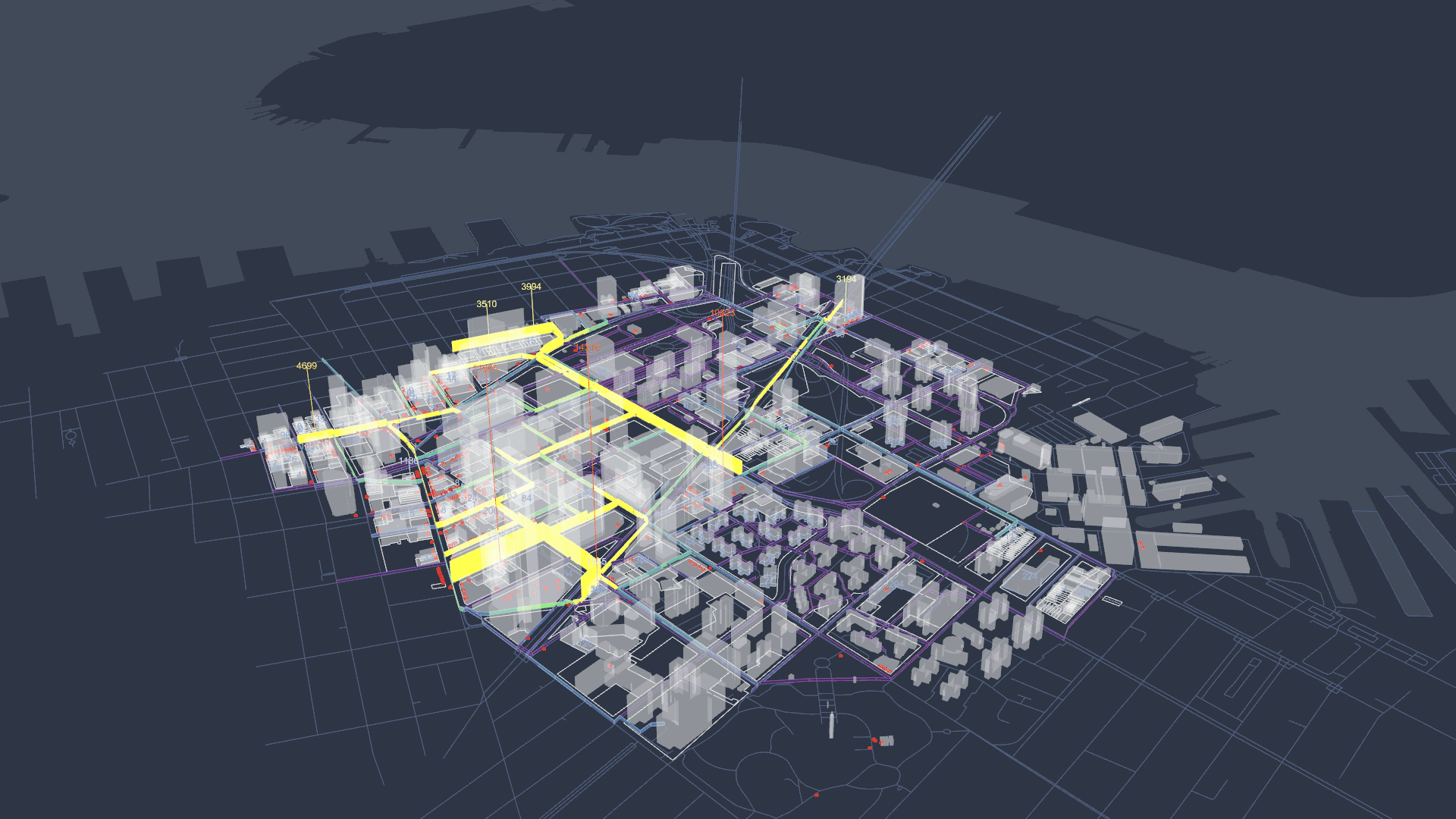 Space Syntax: Urban Network & Spatial Relations | by Richard Chou | Data Mining the City — City ...