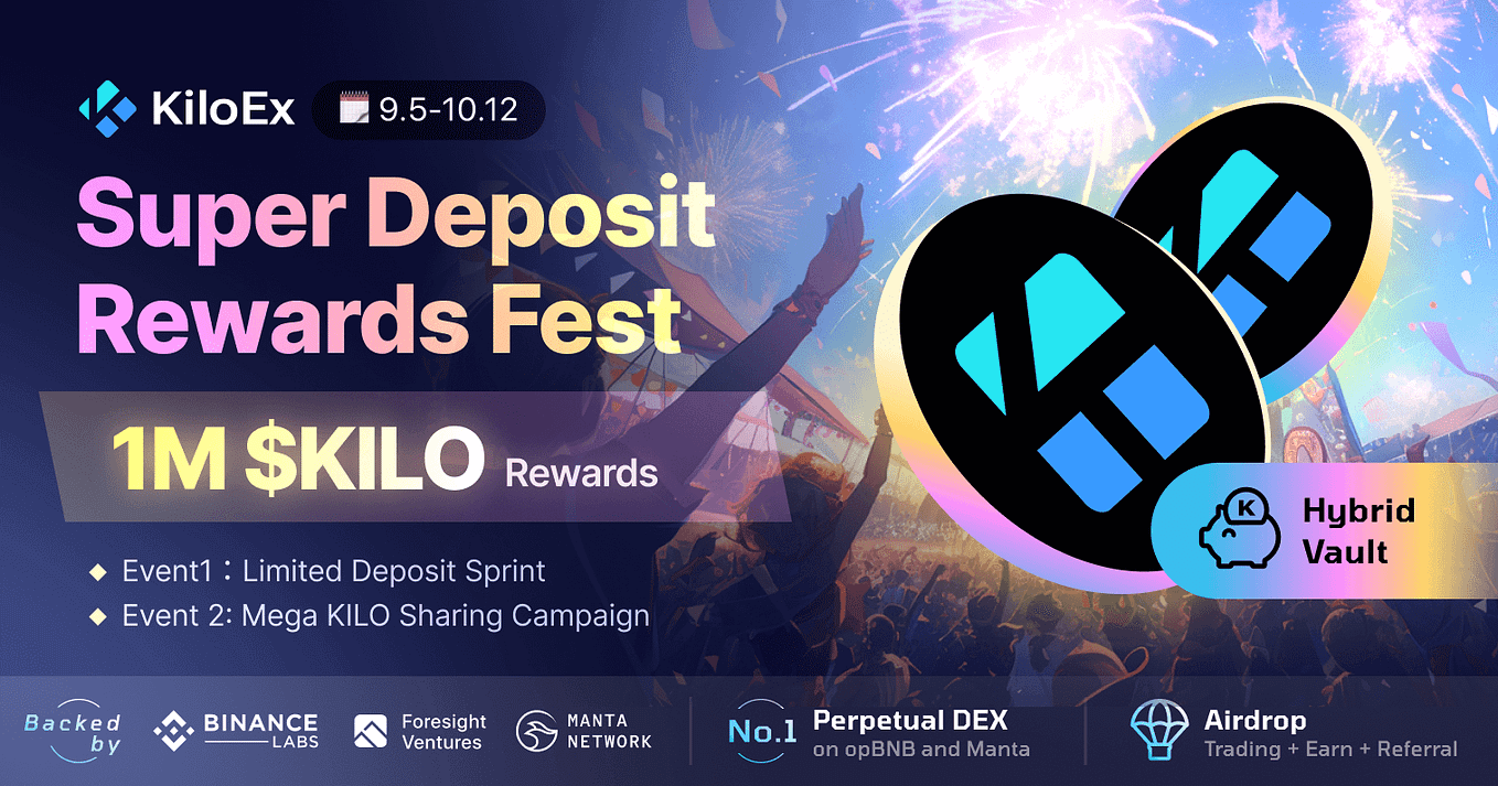 Multi-Chain Rewards Frenzy: 120K $USDT & 1.6M $KILO Await! | by KiloEx | KiloEx | Oct, 2024 | Medium