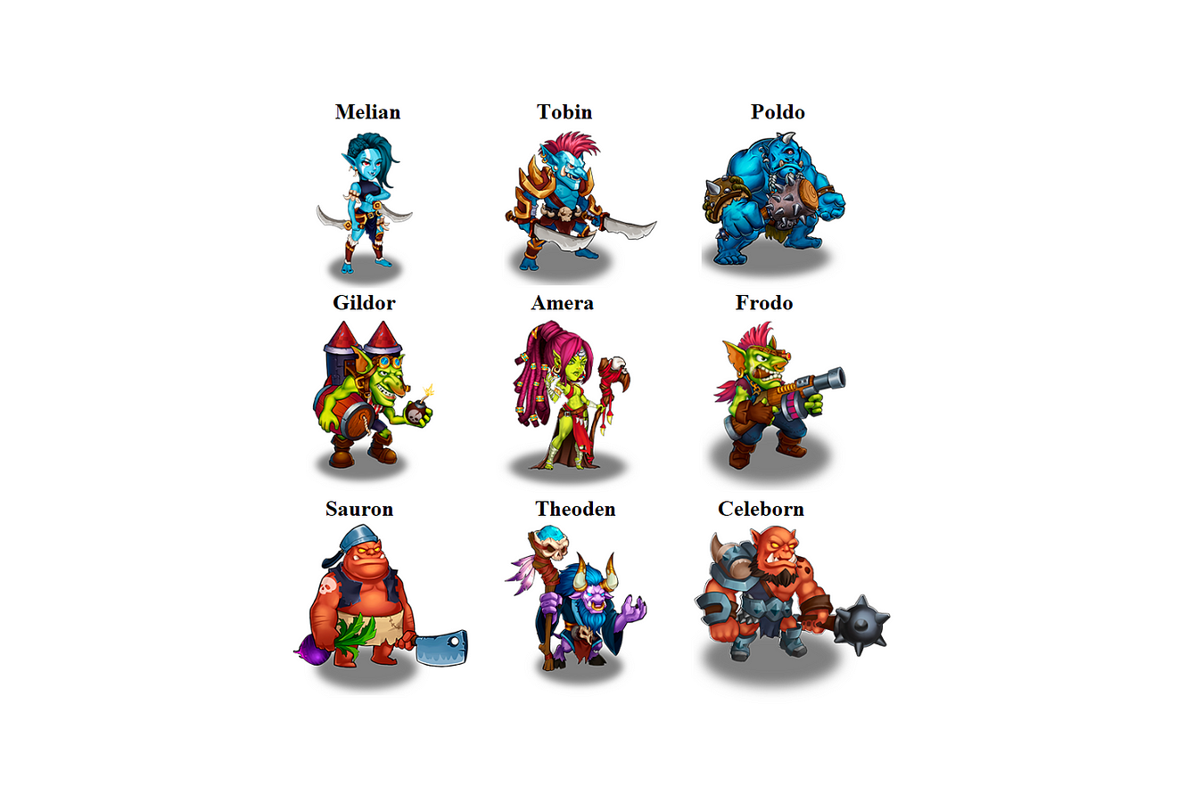 Estel ( Elf — Forest ) Overview of heroes for the game Metarrior | by ...