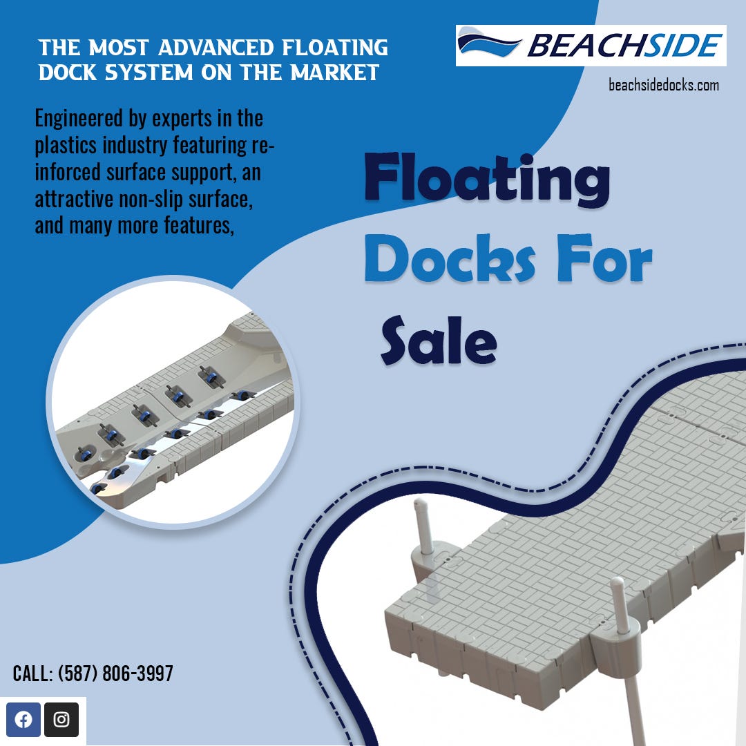 Locate the Best Floating Docks for Sale Online - Beachsidedocks - Medium