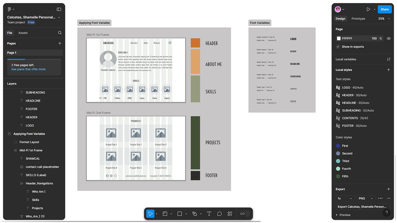 Figma Font Variable And Text Style | by Shamelle Calcetas | Oct, 2024 ...