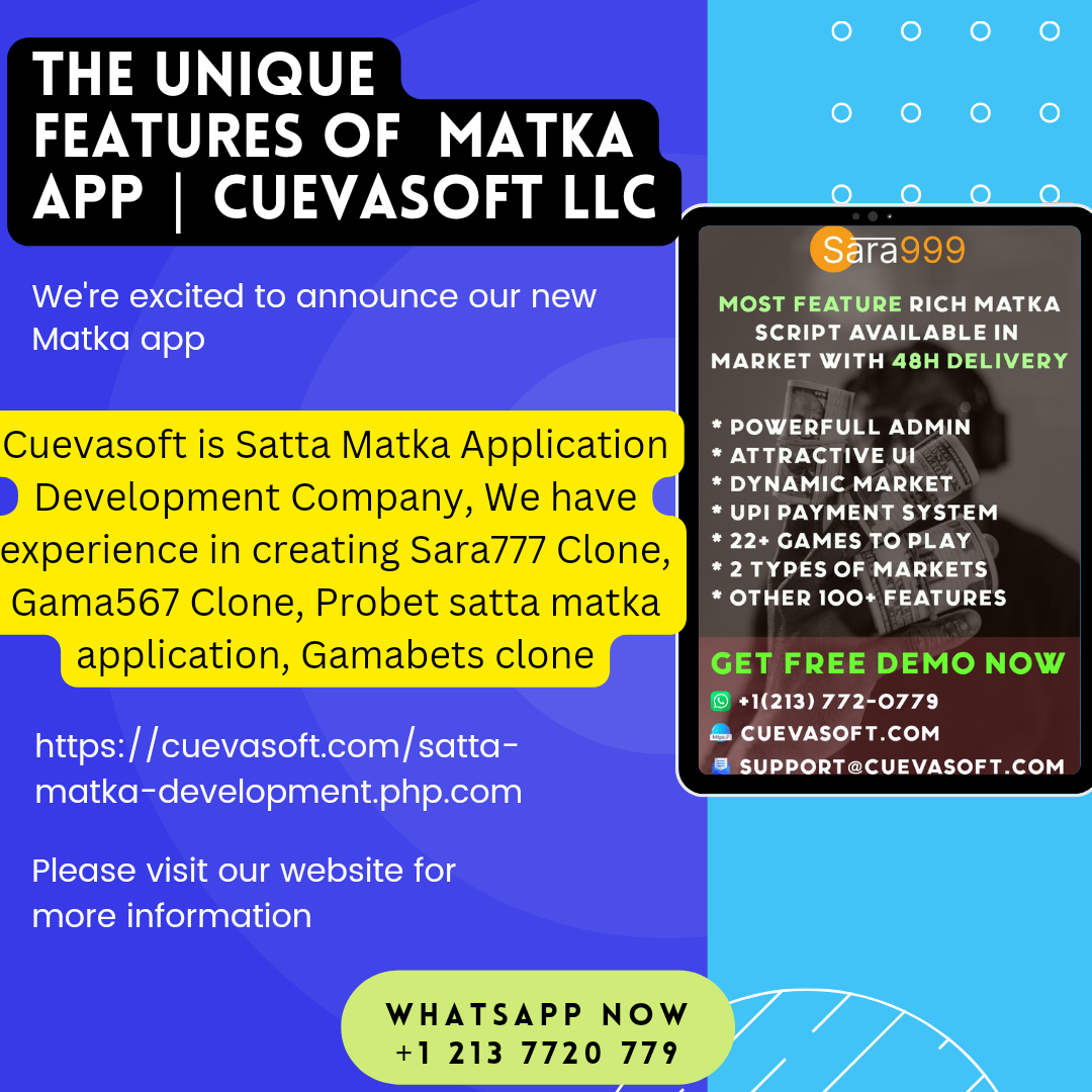 Elevate Your Satta Matka Experience with Our State-of-the-Art Mobile ...