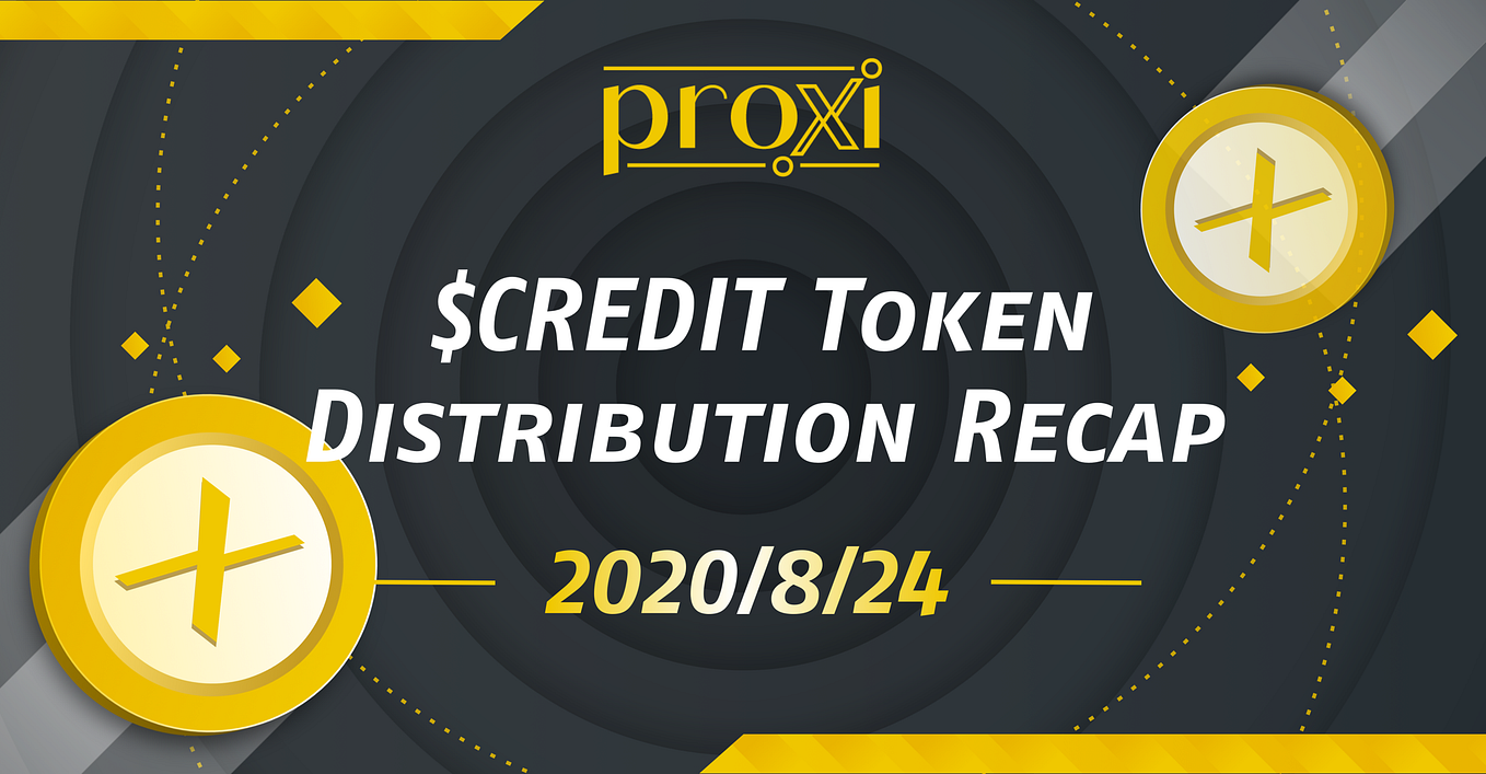 $CREDIT is officially listed on Boboo | by PROXI | PROXI | Medium