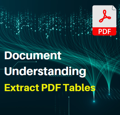How to Extract PDF Table through Document Understanding in UiPath | by ...
