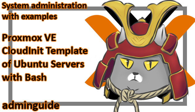 Proxmox — Preparing Vm Template From Cloudinit Image Of Ubuntu Server 22 In Gui By Artur