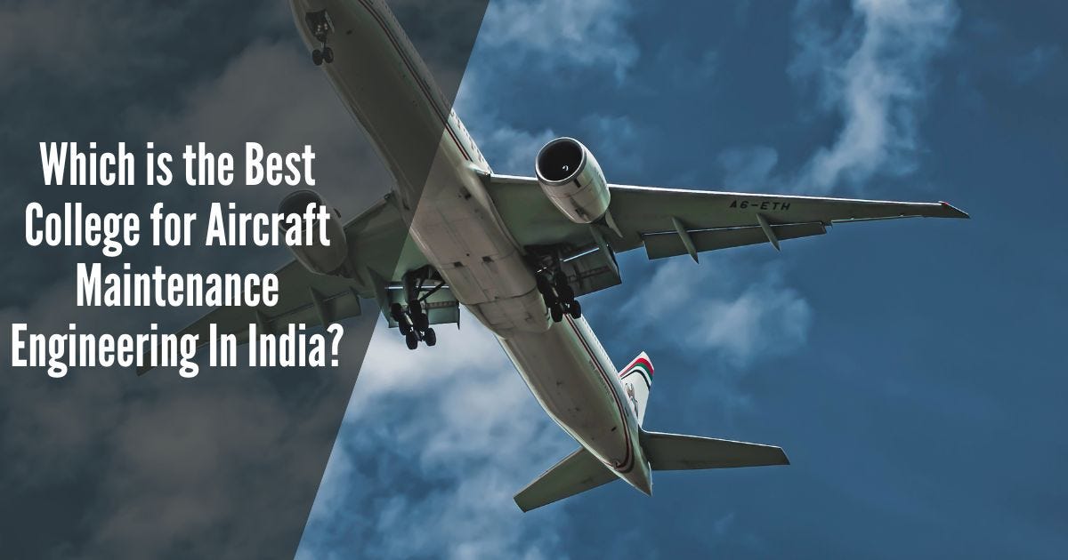 How to Launch Your Career in Aircraft Maintenance Engineering in India? | by Igesame | Medium