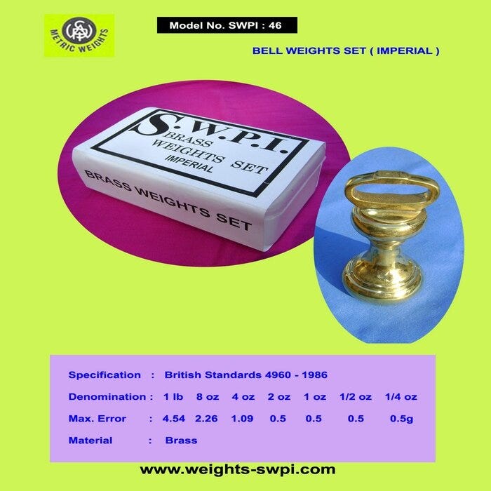 Standard Weights - Shanker Wire Products Industries - Medium