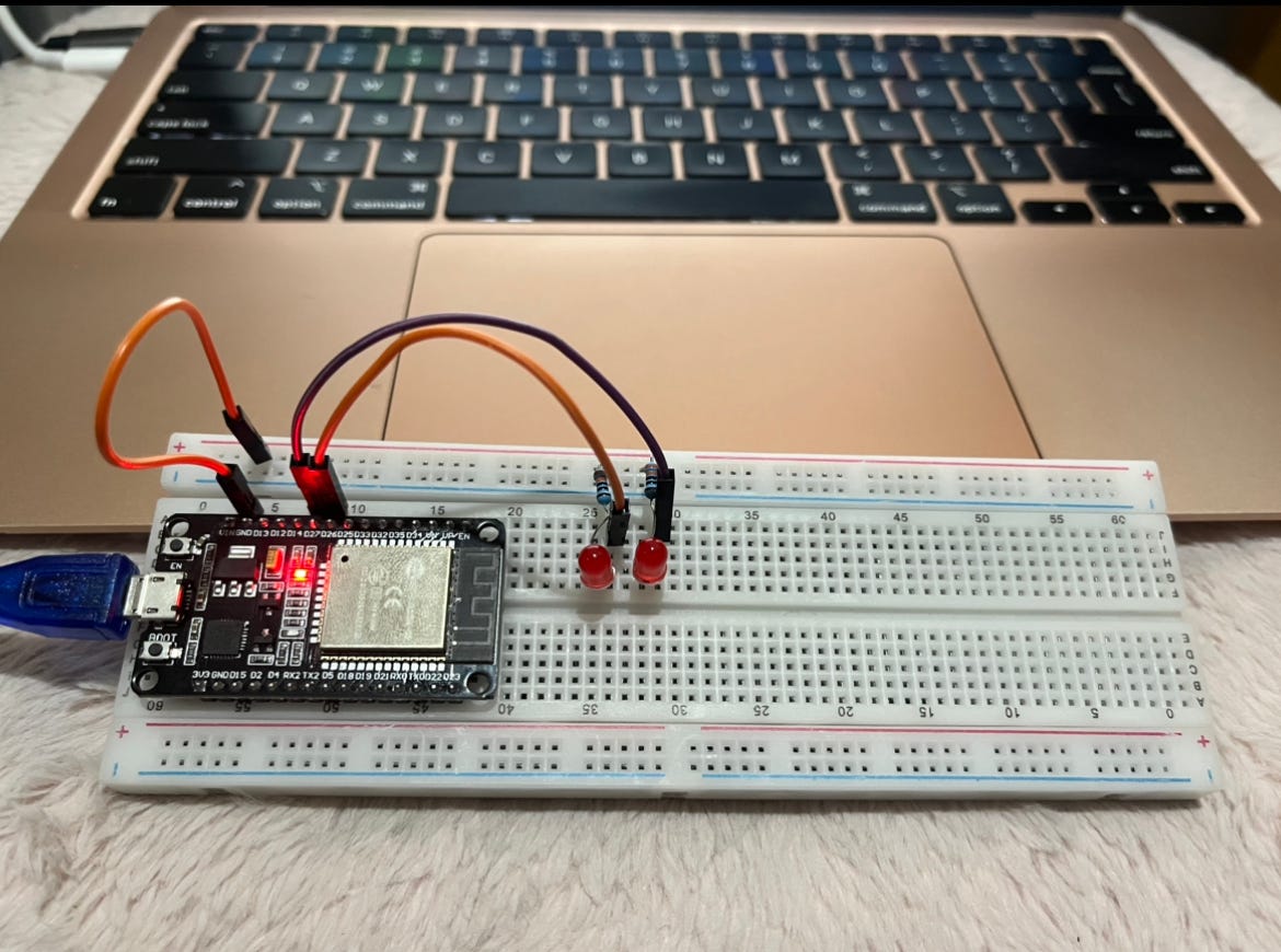 THE SERIAL COMMUNICATION PROJECT: ESP32 | by Firsa Athaya Raissa Alifah | Medium