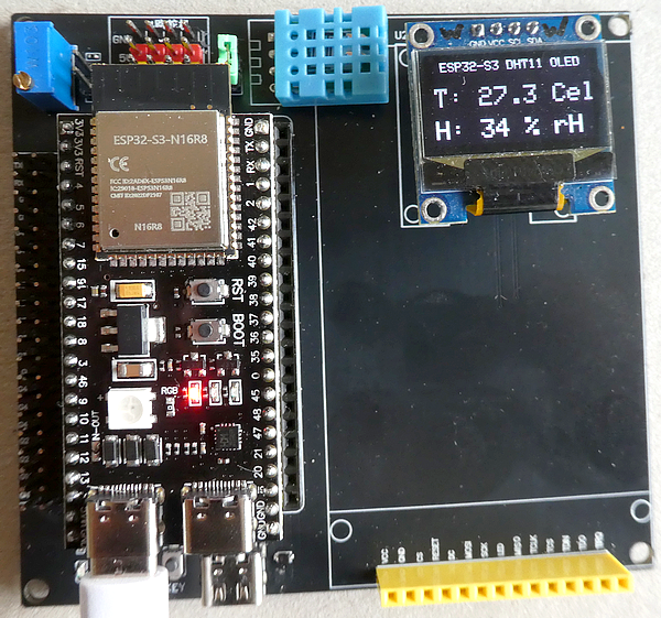 Getting Started with an ESP32-S3 Supermini device connected to an ST7789 TFT display | by ...