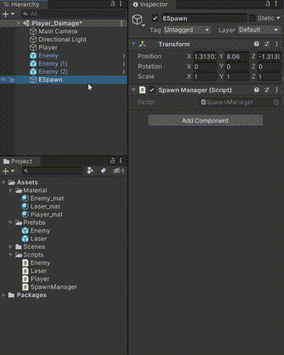“Tis is but a flesh wound” (Damage VFX using animated sprites in Unity ...