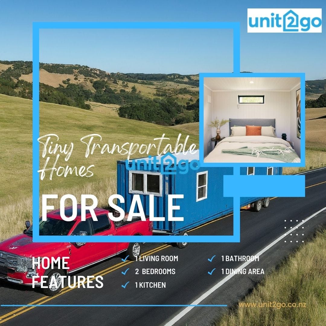 Living Large in a Tiny Home: The Benefits of Tiny Homes in New Zealand | by Unit2go | Aug, 2024 ...
