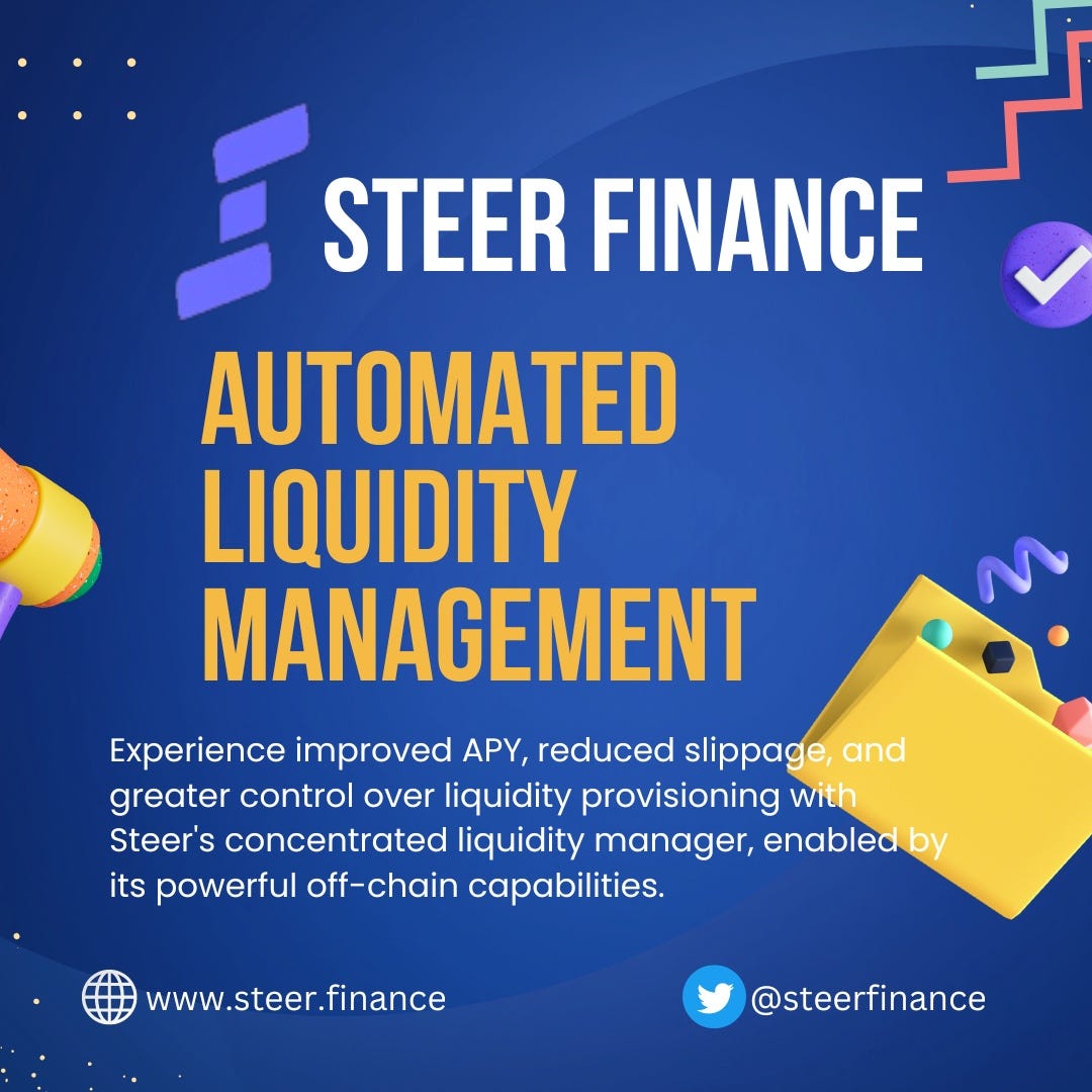 Steer Protocol: Simplifying Liquidity Management on Uniswap. | by ...