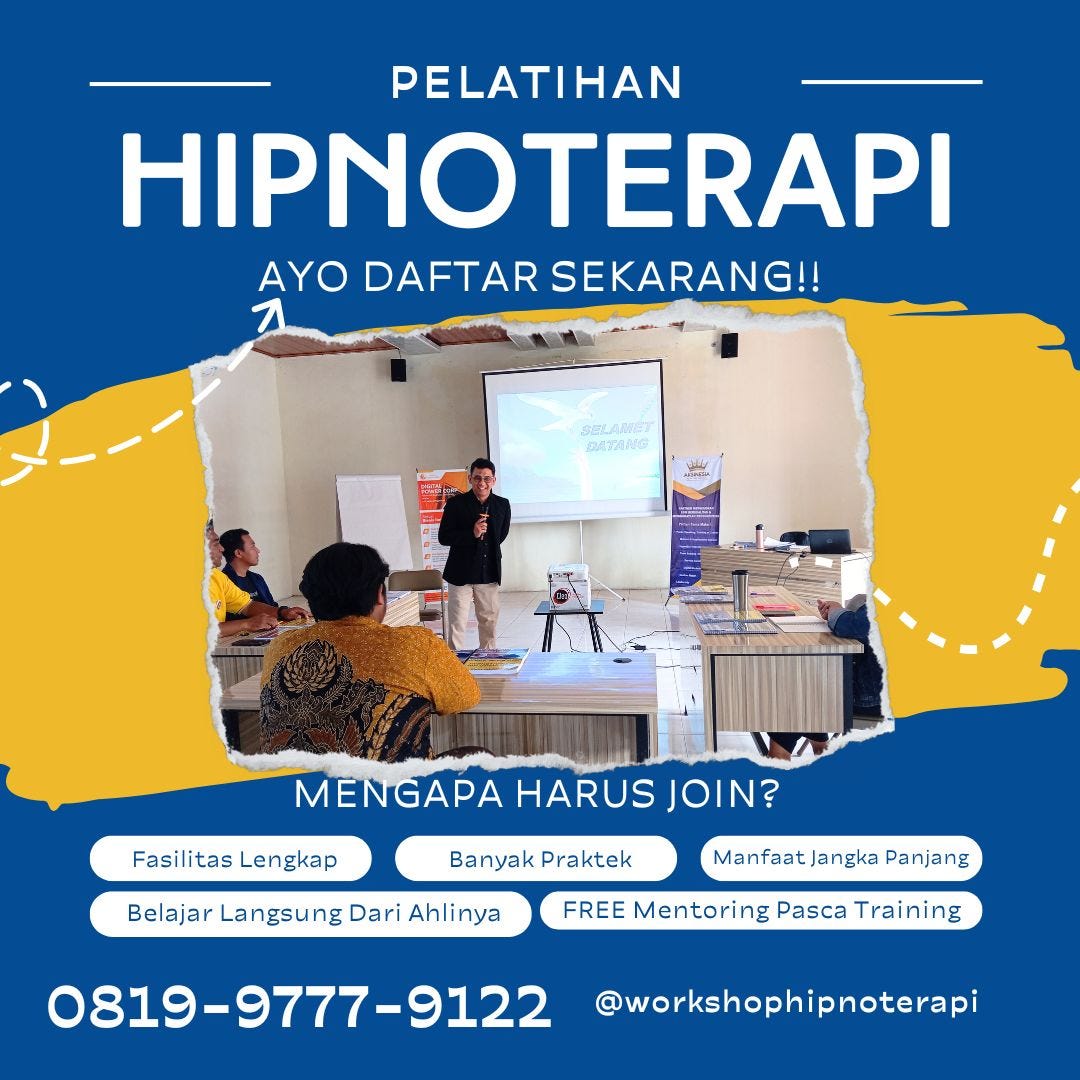 BANYAK MANFAAT, WA 0831-3000-0564, Jadwal Belajar Hipnotis & Hipnoterapi Banjarnegara ...