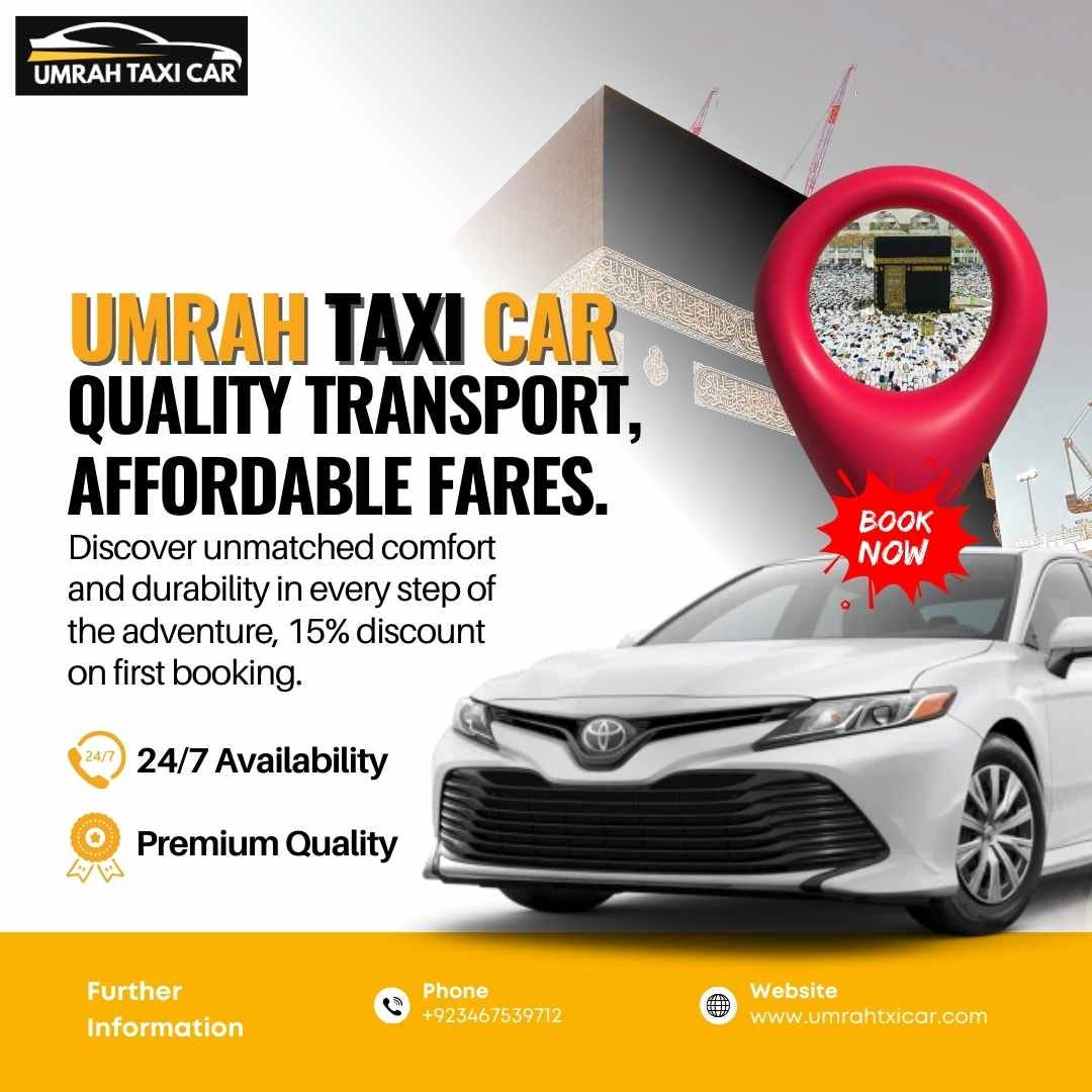 Begin Your Blessed Journey with Comfort & Ease! - UMRAHTAXICAR - Medium