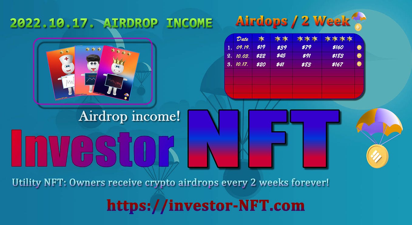 Investor NFT — STARTED ! - Investor NFT - Medium