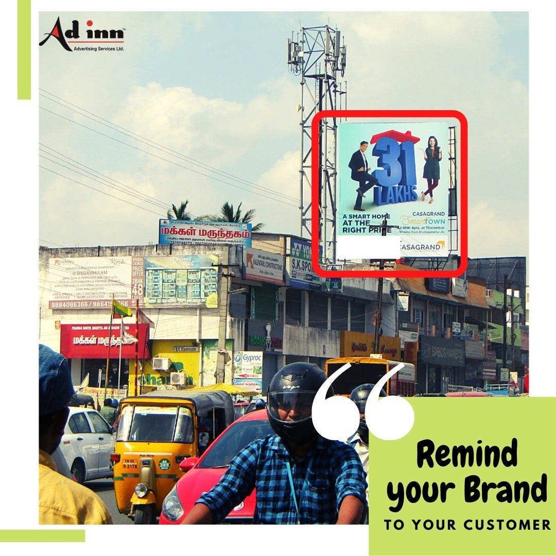 Transform Marketing Strategy with Chennai’s Best Outdoor Ad Services ...