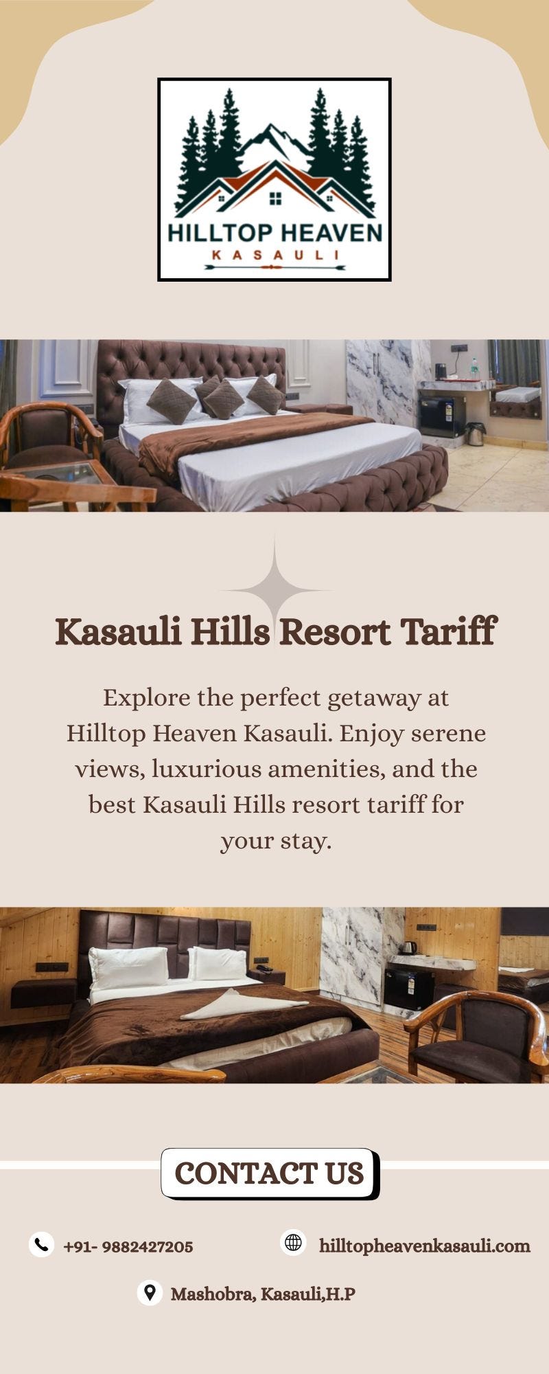 Hilltop Heaven Kasauli: A Serene Kasauli Hill Resort Experience ...