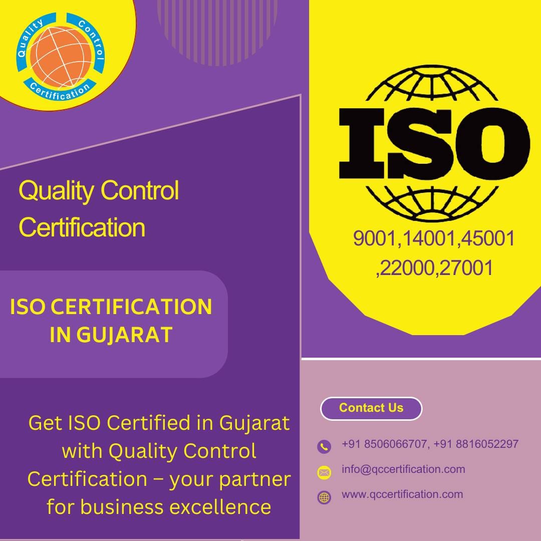 ISO Certification in Maharashtra | Quality Control Certification ...