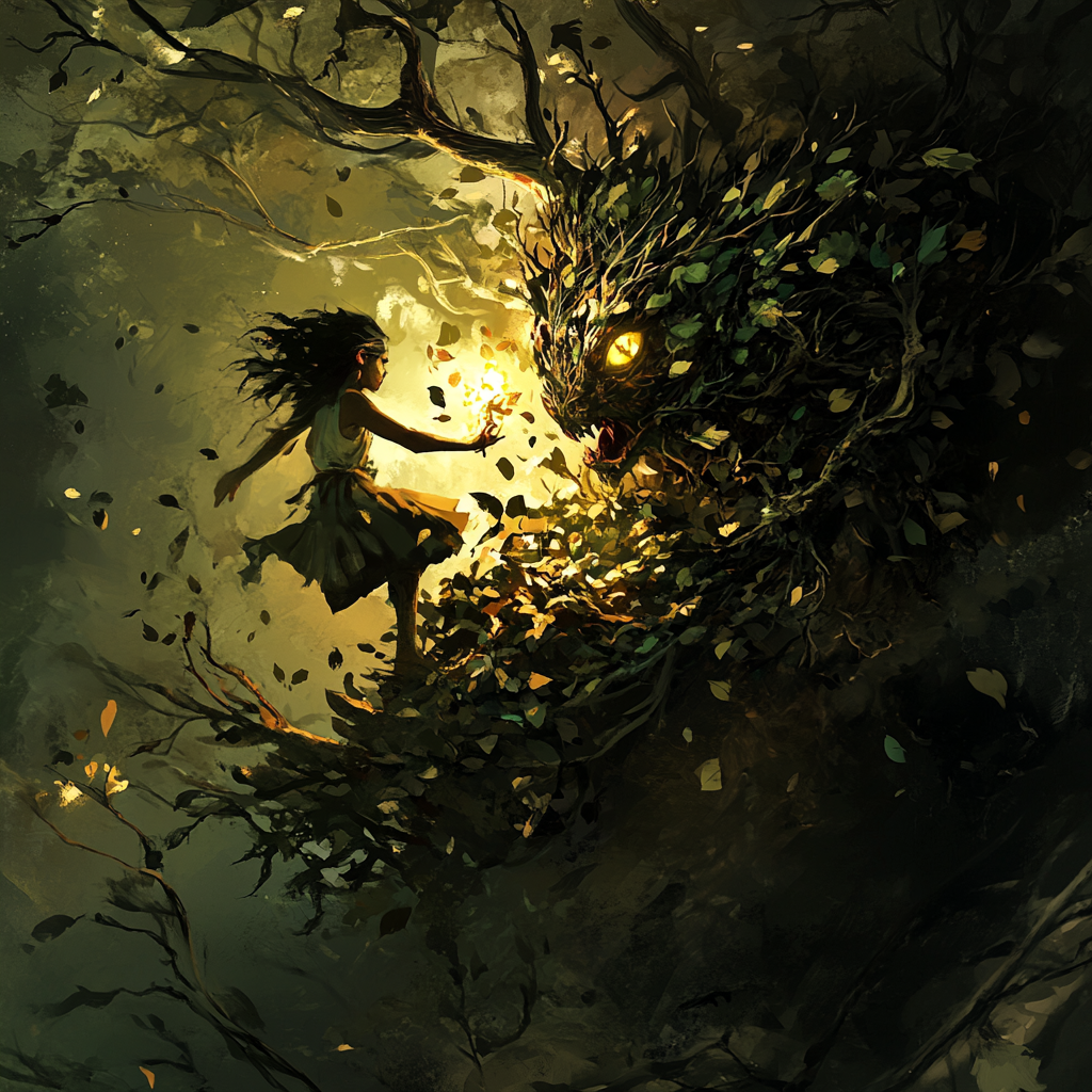 The Enshadowed Ivy. The realm of the forgotten flowers | by Larry Nowicki | Elli’s Playground ...