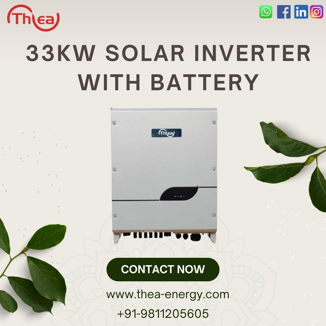 50kw Solar Inverter With Battery - Thea-energy - Medium